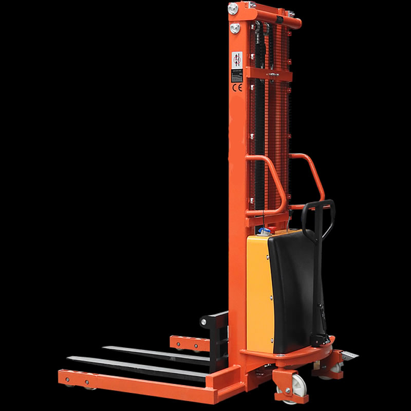 Semi Electric Straddle Stacker 1500kg 3500mm Lift | Material Handling ...