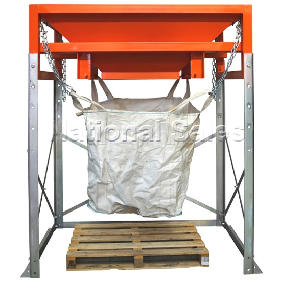 Freestanding Bulk Bag Filling Frame | Bulk Bag Filler | Material ...