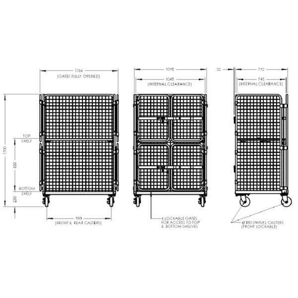CNG Rigging Storage Rack 100kg | Material Handling Equipment ...